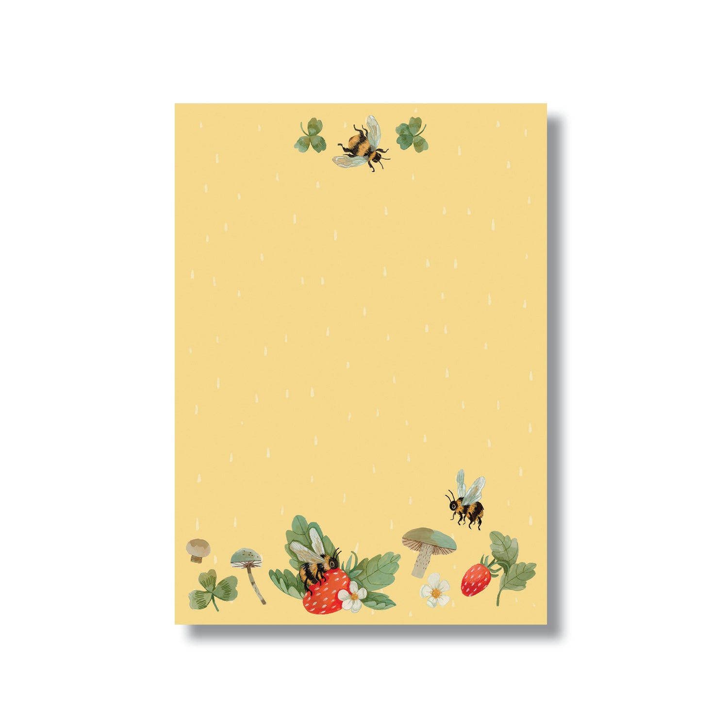 Strawberry Bumblebee Notepad – Canyon & Cove